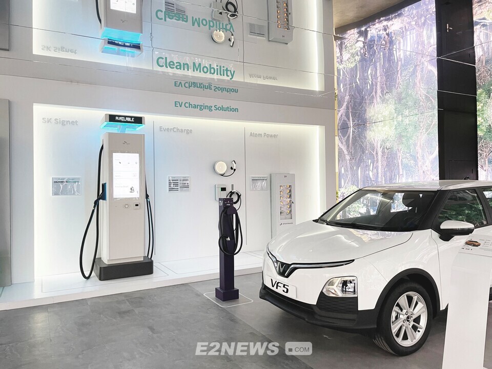 SK시그넷, NACS커넥터 적용 400kW급 초급속충전기 선봬